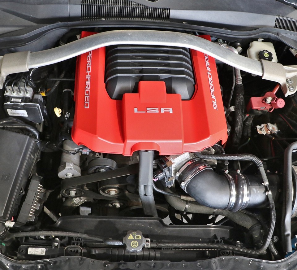 2014 Camaro ZL1 6.2L LSA Supercharged Engine 6L90E 6-Speed Auto Trans ...