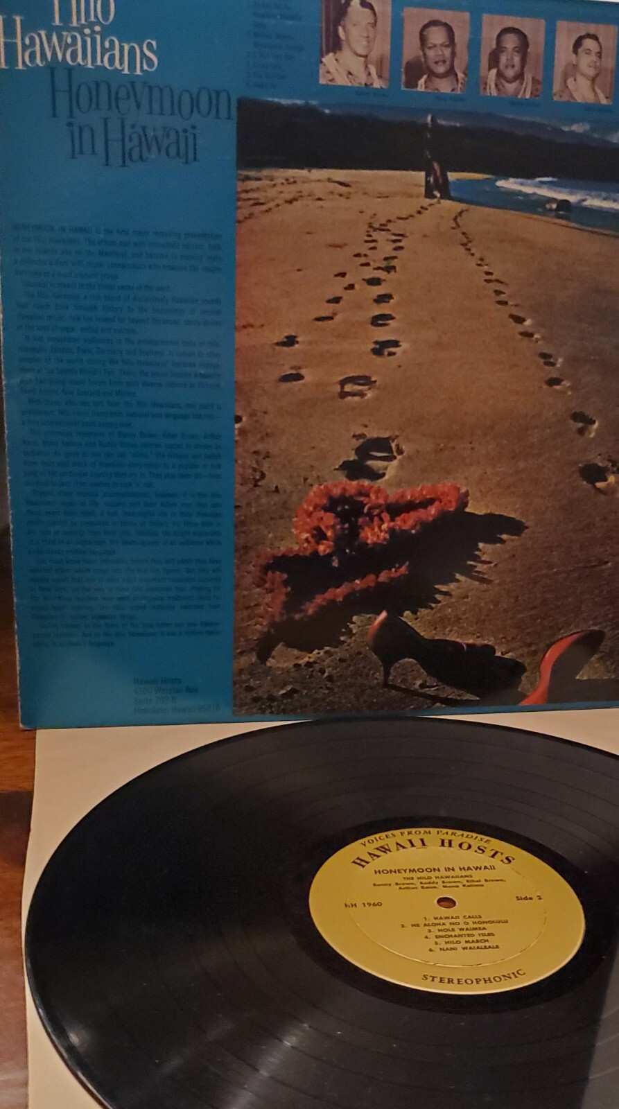Hilo Hawaiians LP "Honeymoon In Hawaii" Beautiful Condition | eBay