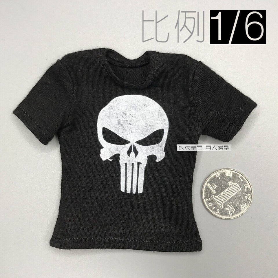 1:12 Scale T-Shirt Model Short-Sleeved Toysfor 6" Action Figure Body | eBay
