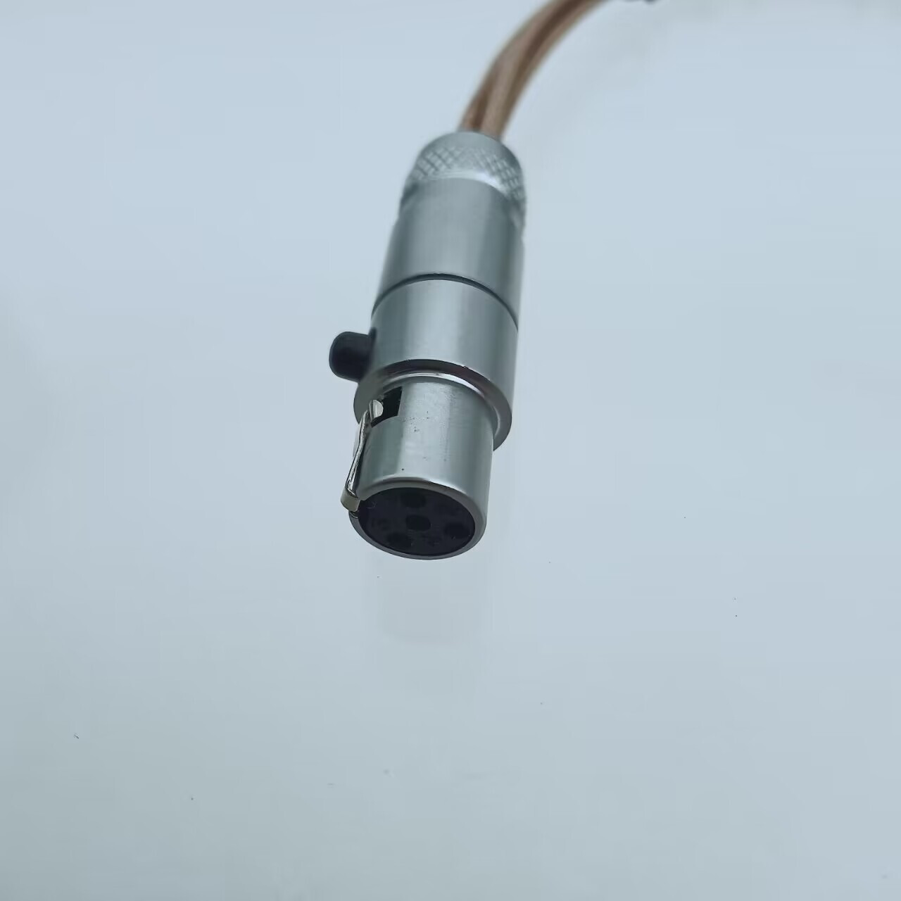 Mini-XLR 4pin TA4F to 2x TA4M RG178 20cm Microphone Y Balanced Insert ...