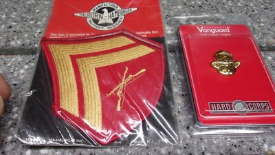 T14 Vanguard military pin lot and shoulder patches NEW | eBay