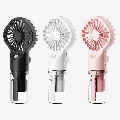 Portable Misting Fan Cooling Fan Misting Mini Fan Humidifier Water ...