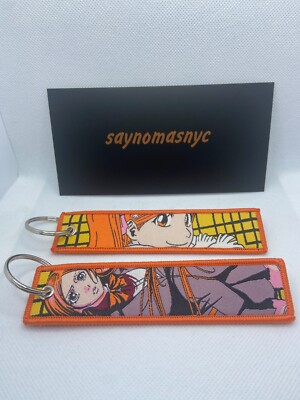 Bleach Anime Orihime Inoue Key Jet Tag Keychain Lanyard | eBay