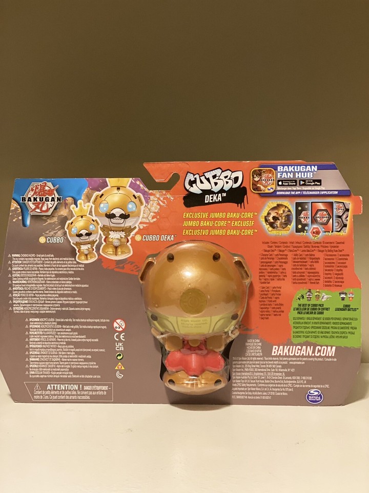 Bakugan Cubbo Deka Pack - Exclusive Jumbo Baku-Core - Target Exclusive ...