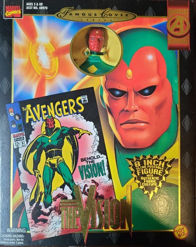 Marvel Famous Covers The Vision 8 Inch ACTION figure By Toy Biz | eBay