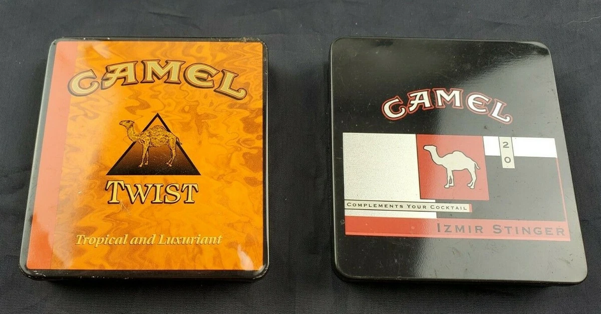 Camel Flavored Cigarettes In Tins