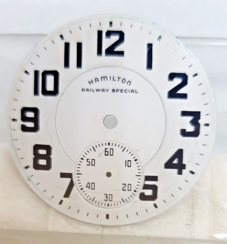 Vintage Hamilton 992 -992 B Open Face Pocket Watch Dial -16 S! | eBay