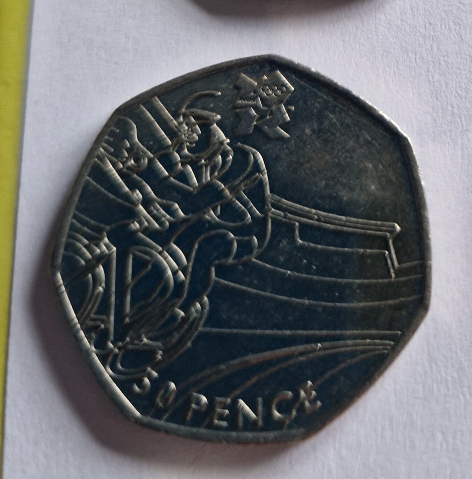 2011 London Olympics Cycling 50p coin x2 50p coins | eBay UK