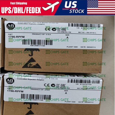 💥US STOCK💥 New Allen Bradley 1786-RPFM CONTROLNET FIBER MODULE Fast ...