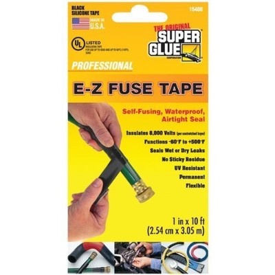 Super Glue 15408 E-z Fuse Silicone Tape, 10 Ft | eBay