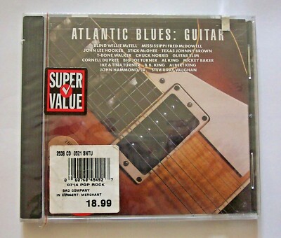 VINTAGE ATLANTIC BLUES : GUITAR - MINT SEALED 1986 ATLANTIC RECORDS CD ...