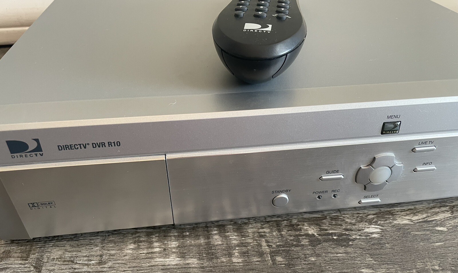 DIRECTV DVR R10 TIVO Digital Receiver Satellite Recorder W/ REMOTE ...