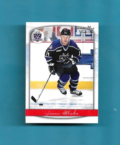 1999-00 Topps Premier Plus ROOKIE RC # 102 JASON BLAKE LA KINGS ...