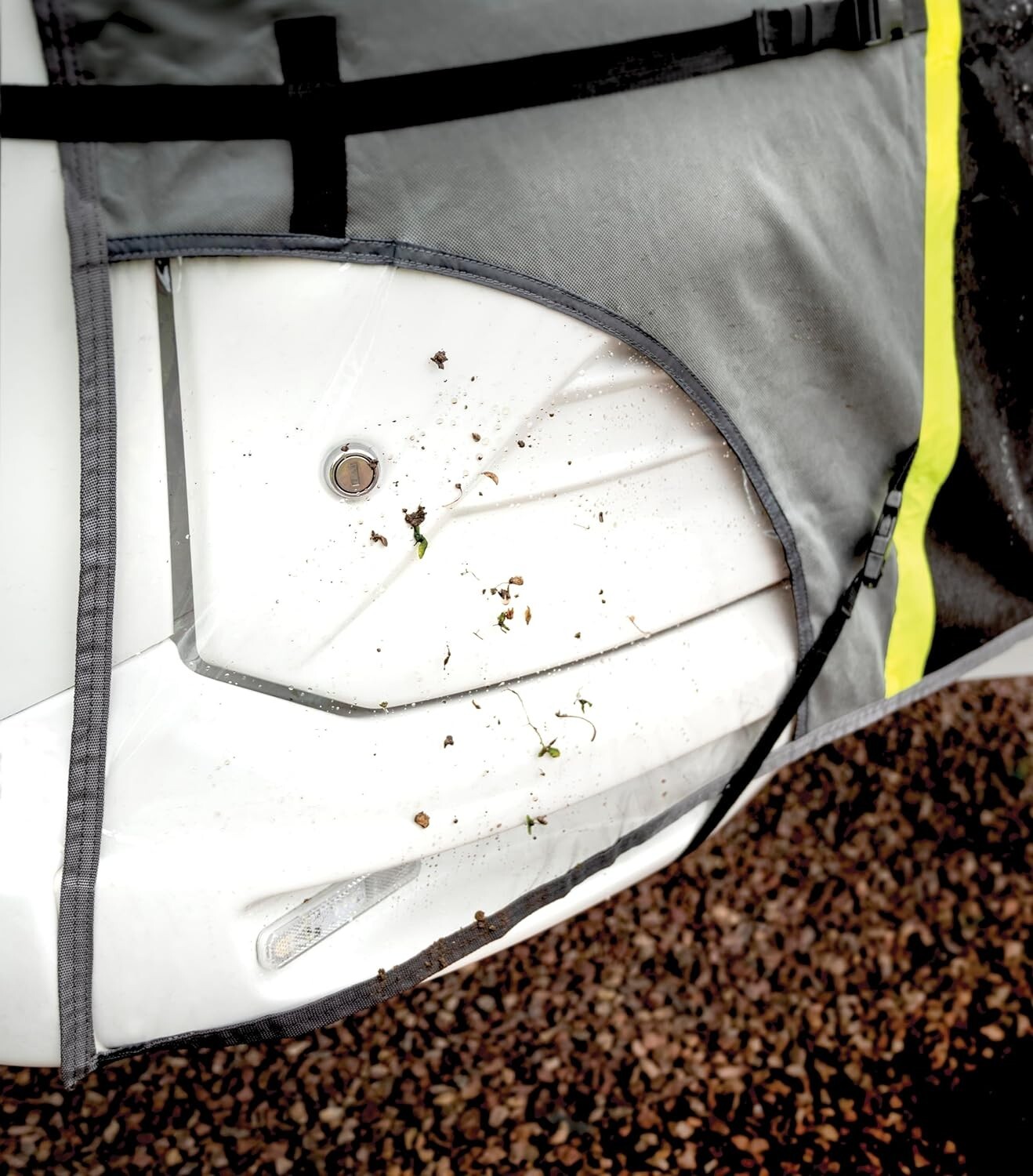 Premium Quality Universal Front Towing Caravan Cover Protection 225 ...