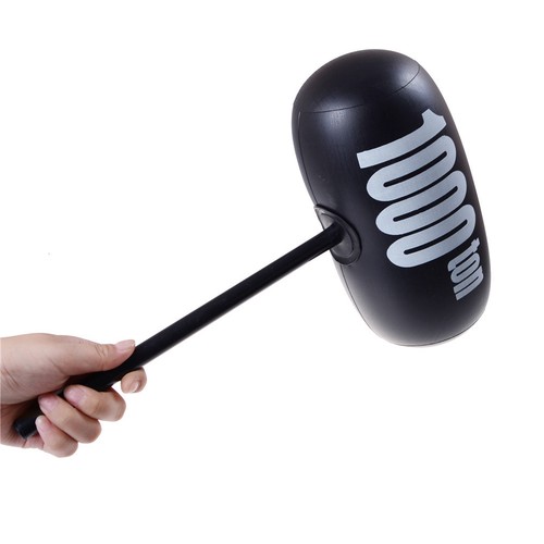 Inflatable Basher Hammer Mallet Blow Up Beach Party Bag Fancy Dress Kid ...