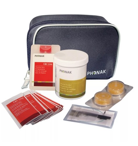 Phonak C & C Line Kit 2 - Phonak Cleaning Kit for BTE and ITE Hearing ...