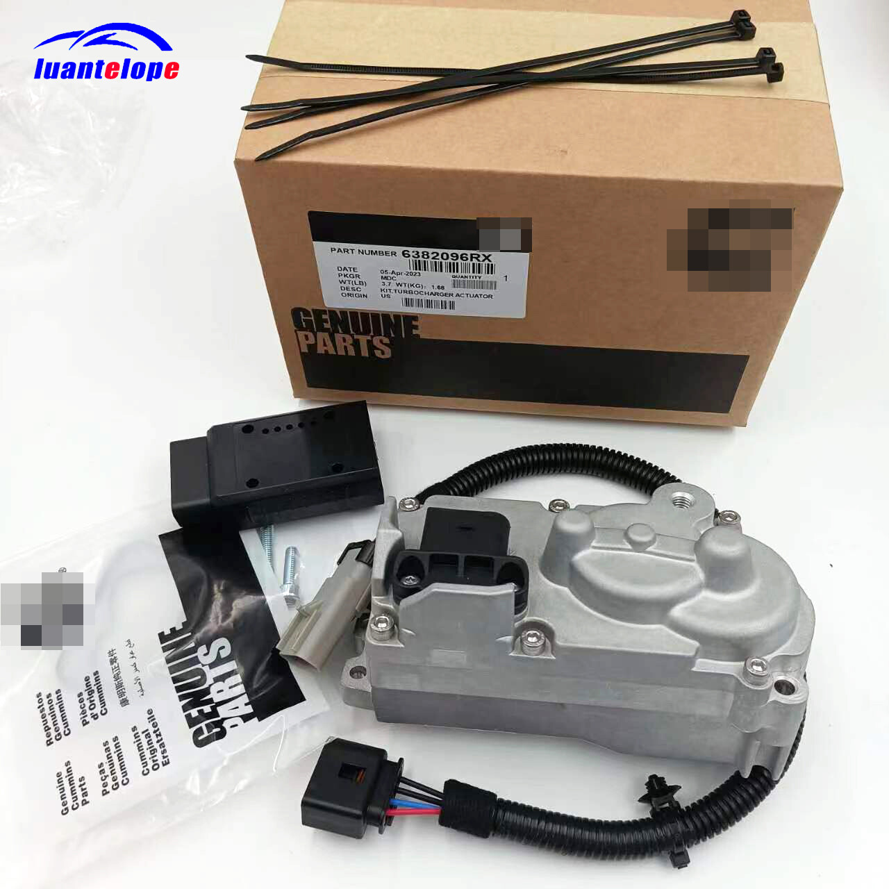 Turbo Actuator 6382096RX Fits For ISB 6.7 VGT Turbo HE300VG HE351VE | eBay