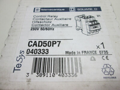 Contacteur auxiliaire CAD50P7 Telemecanique 230VAC | eBay