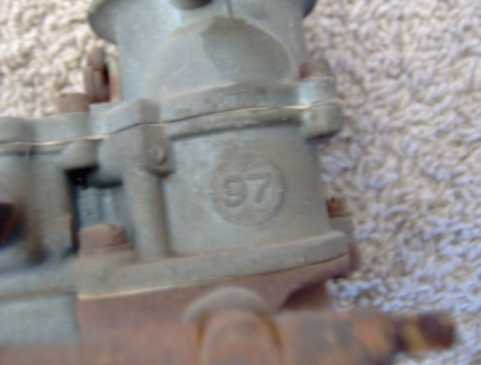 Stromberg 97 Ford 2 barrel carburetors for 3x2 tri power manifold | eBay