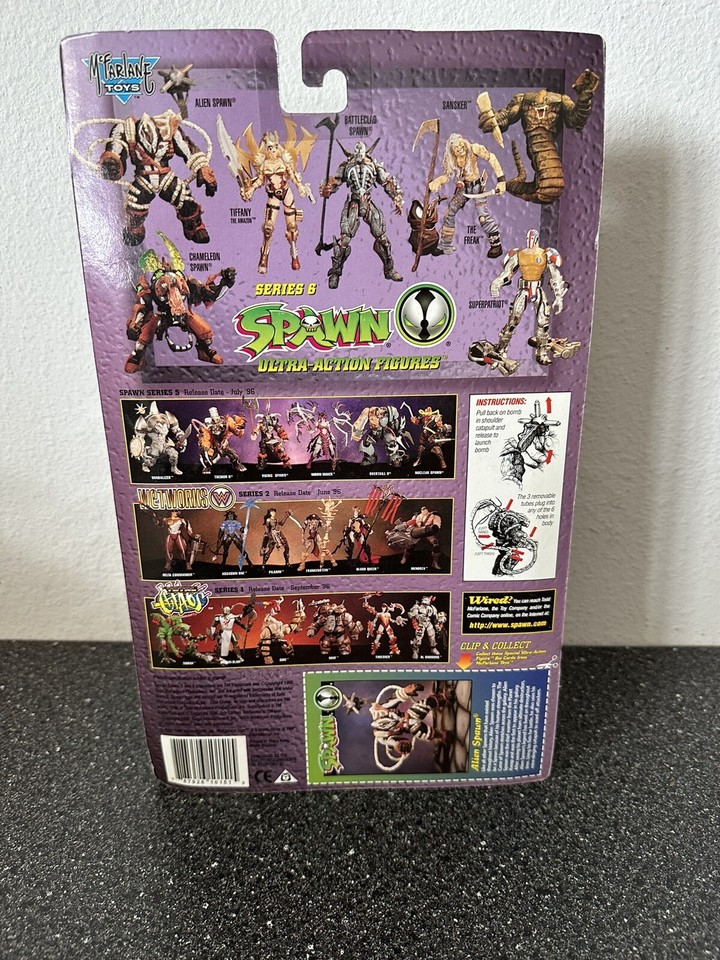 Alien Spawn (Vintage Spawn, Mcfarlane Toys) Sealed | eBay