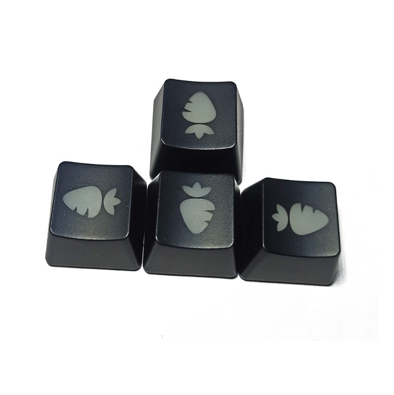 OEM Profile ABS Carrot Direction Arrows Keys Keycaps Backlight Keyboard ...