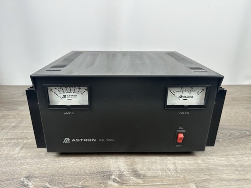 Astron RS-70M Linear Amp Power Supply With Meters Power Tested Only | eBay