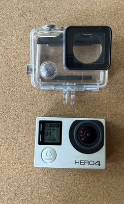 GoPro HERO4 Action Camera - Silver W/32GB MICRO SD & GOPRO WATERPROOF ...