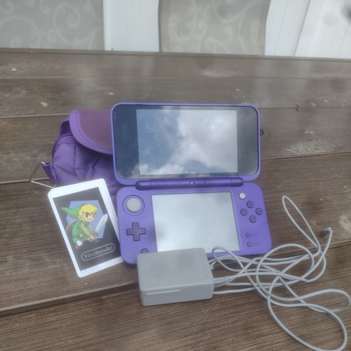 Nintendo "New" 2DS XL Console Purple & Silver w Accessories (USA) | eBay