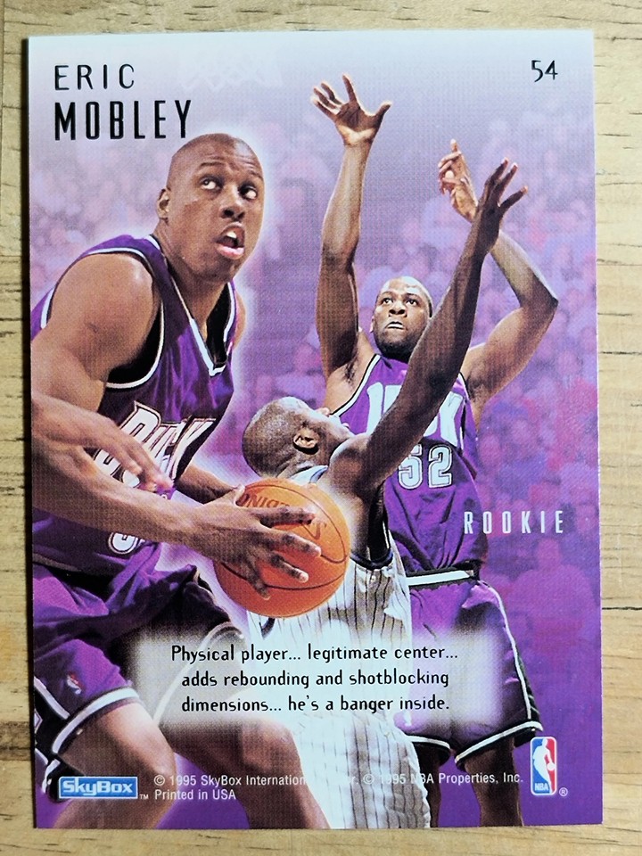 1994-95 Emotion #54 Eric Mobley RC | eBay