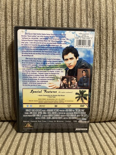 The Sure Thing DVD John Cusack Daphne Zuniga Rob Reiner 1984 Comedy | eBay