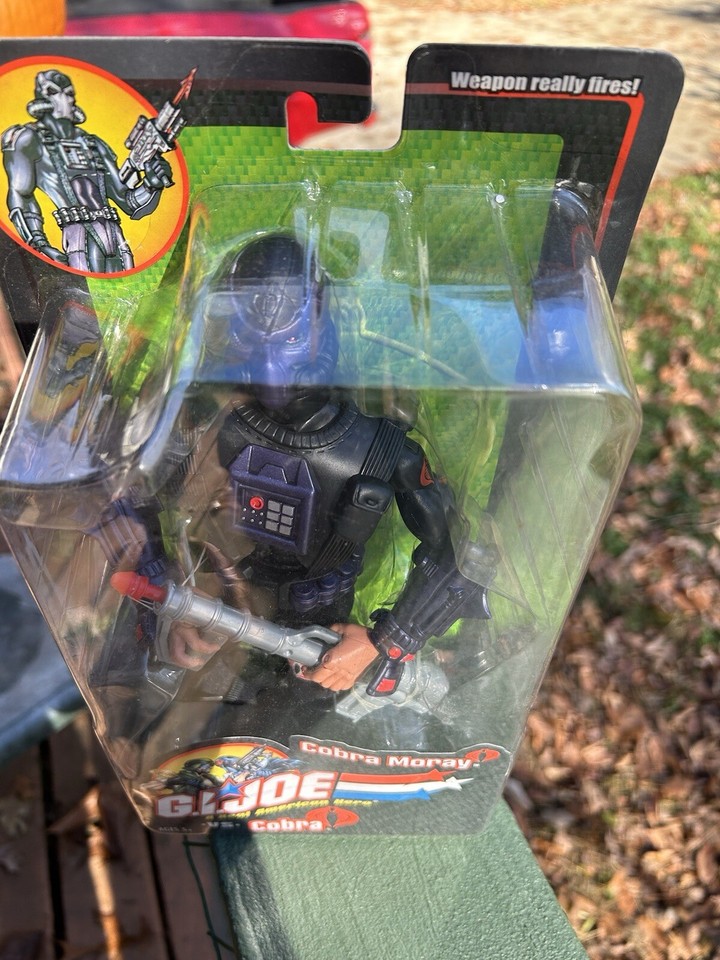 2002 Hasbro GI Joe vs Cobra, Cobra Moray 12", NIB, Hasbro QA card | eBay