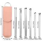 7PCS Innovative Spring Ear Wax Cleaner Tool Set Ear Pick Ear Wax ...