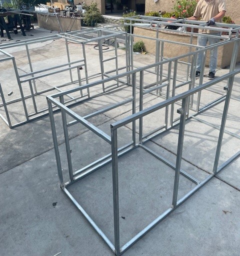 Custom DIY BBQ Island frame kit - any style | eBay