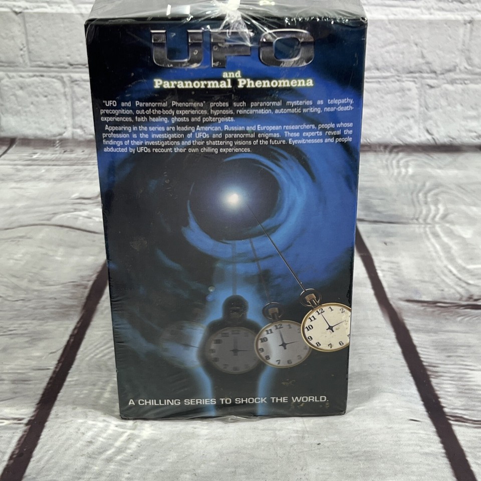 UFO and Paranormal Phenomena VHS 5 Tape Box Set 1996 Investigations Sci-Fi/Fact? | eBay