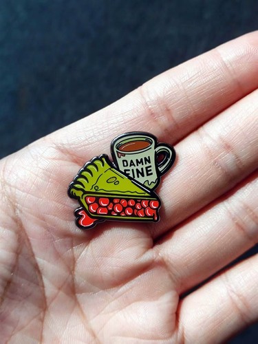 Twin Peaks David Lynch Enamel Lapel Pin Metal Badge Collection | eBay