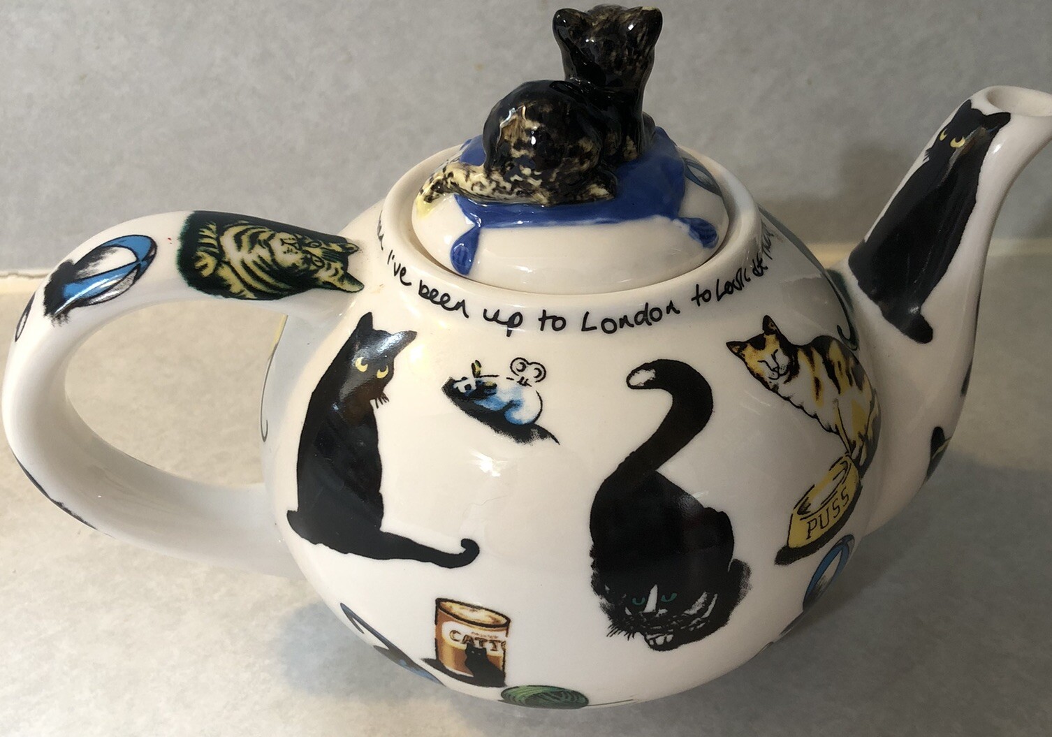 Paul Cardew cats teapot "Puss In Boots" 2004, Excellent condition | eBay