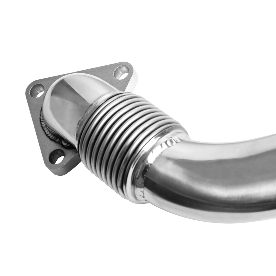 Passenger Side Exhaust Up-pipe for 2001-2016 GM LB7 LLY LBZ LMM LML 6 ...