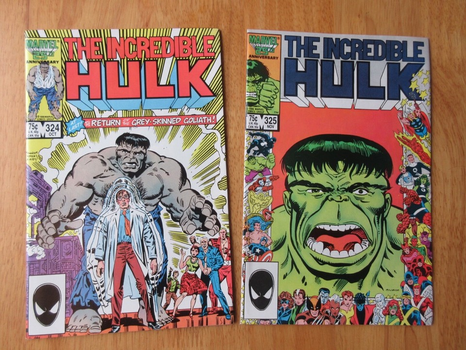 Nice Lot of 4 McFarlane INCREDIBLE HULK Keys! ≈#324-337 *Super Bright ...