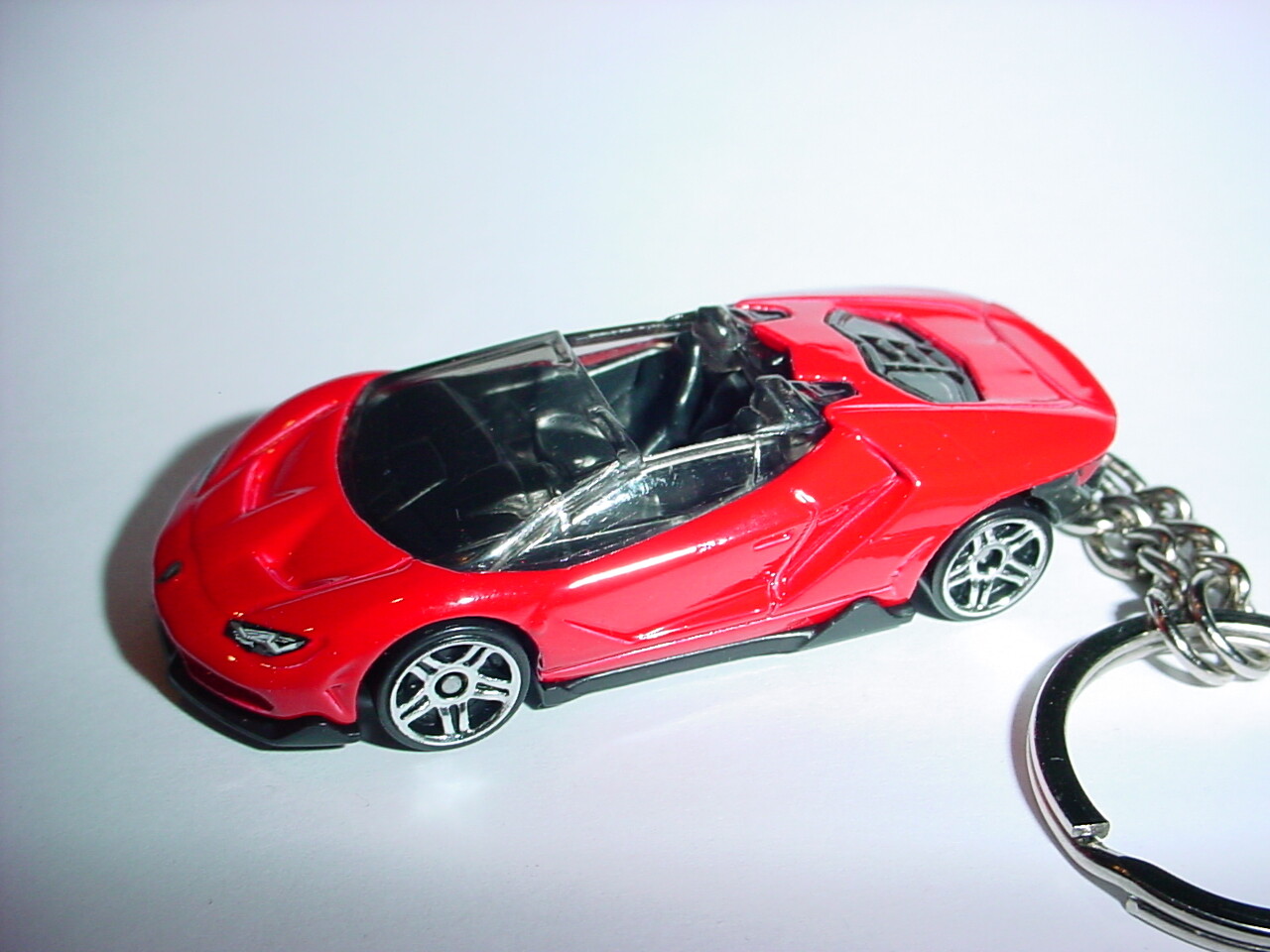 HOT 3D RED LAMBORGHINI CENTENARIO ROADSTER CUSTOM KEYCHAIN KEY CHAIN ...