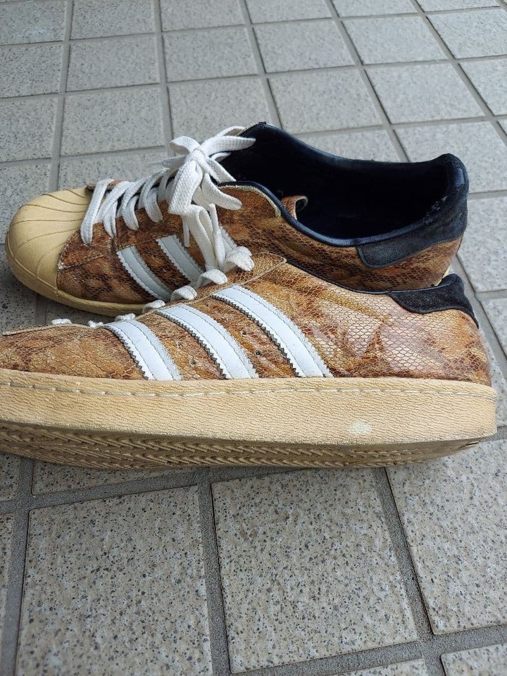 Adidas Men 10.0US Superstar Vintage Snake 80S Limited Edition ...