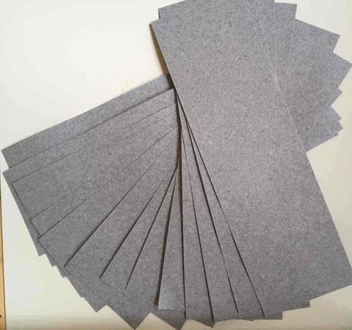 15 Pcs Plain Fish Paper 0.010" x 3" x 12" Battery LIGHT COLOR Fishpaper ...