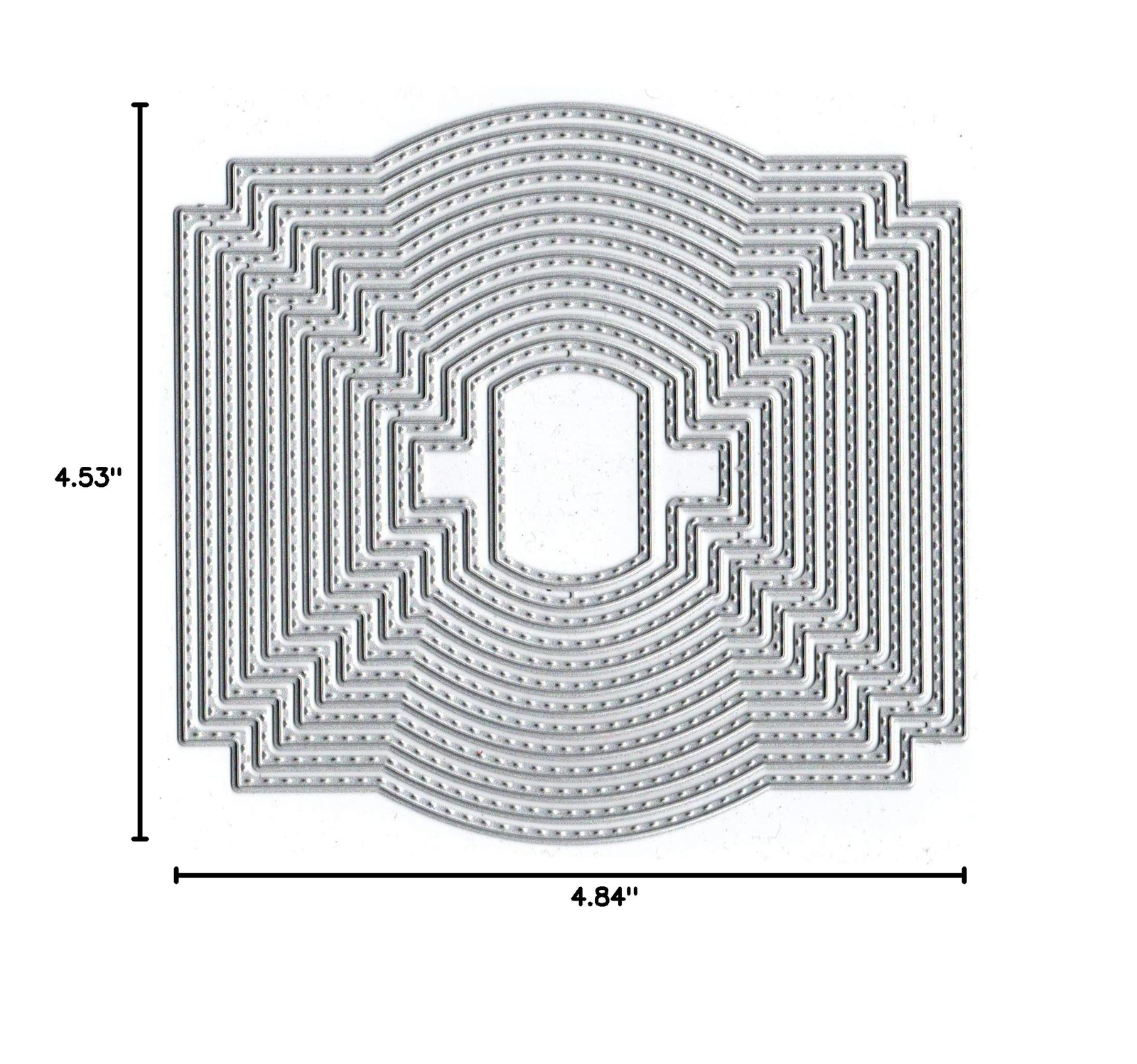 13pcs Nesting Frame Background Metal Die Cuts,Wedding Net Irregular Square Fr... | eBay