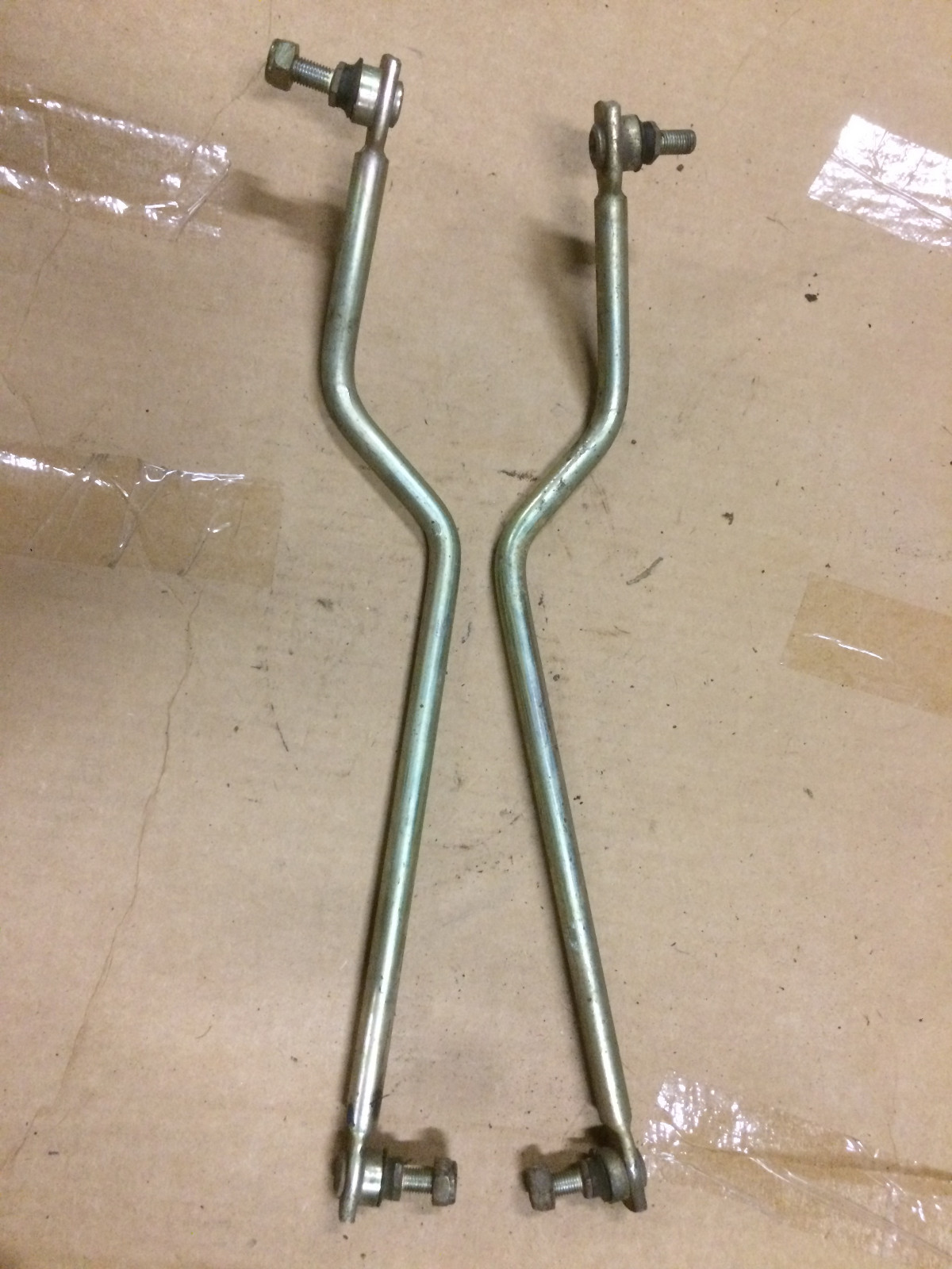 John Deere LA115 Lawn Mower Drag Links Tie Rod Set LA130 LA110 LA105 ...