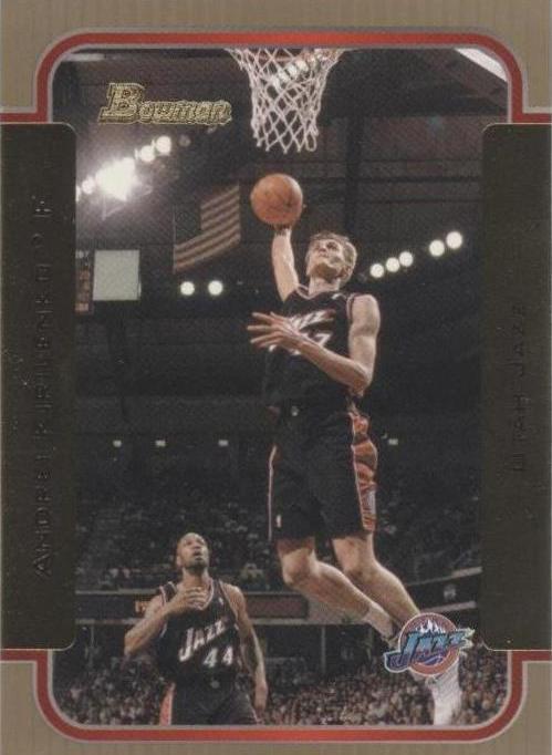 2003-04 Bowman Rookies & Stars - Andrei Kirilenko #19 Gold for sale ...