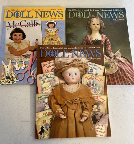 Doll News Magazine Set Lot 3 Issues 2015 Dolls Magazines Collection | eBay