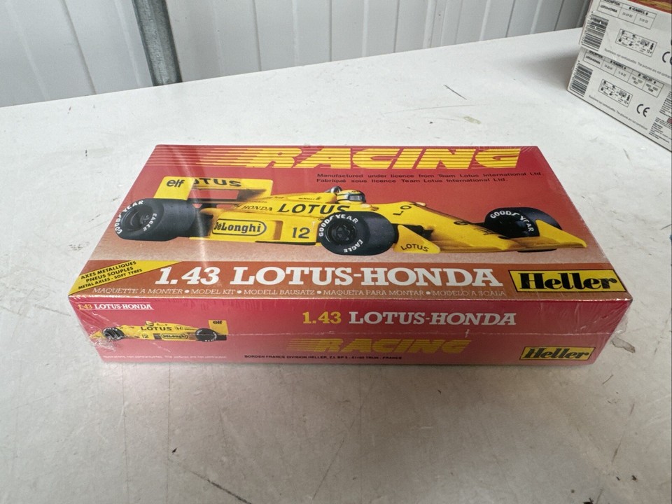 Zf1381 heller 1/43 model car 80102 lotus honda f1 senna silverstone ...