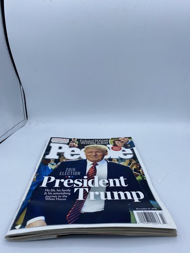 PEOPLE magazine TRUMP 2016 President Election Nov 21 | eBay