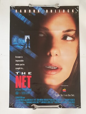 The Net Sandra Bullock Original 27" x 40" Australian One Sheet Poster ...