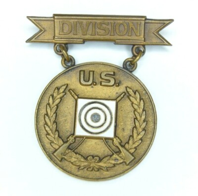 Rare Pattern c. 1907-1911 U.S. Army Division Rifle Competition Badge ...