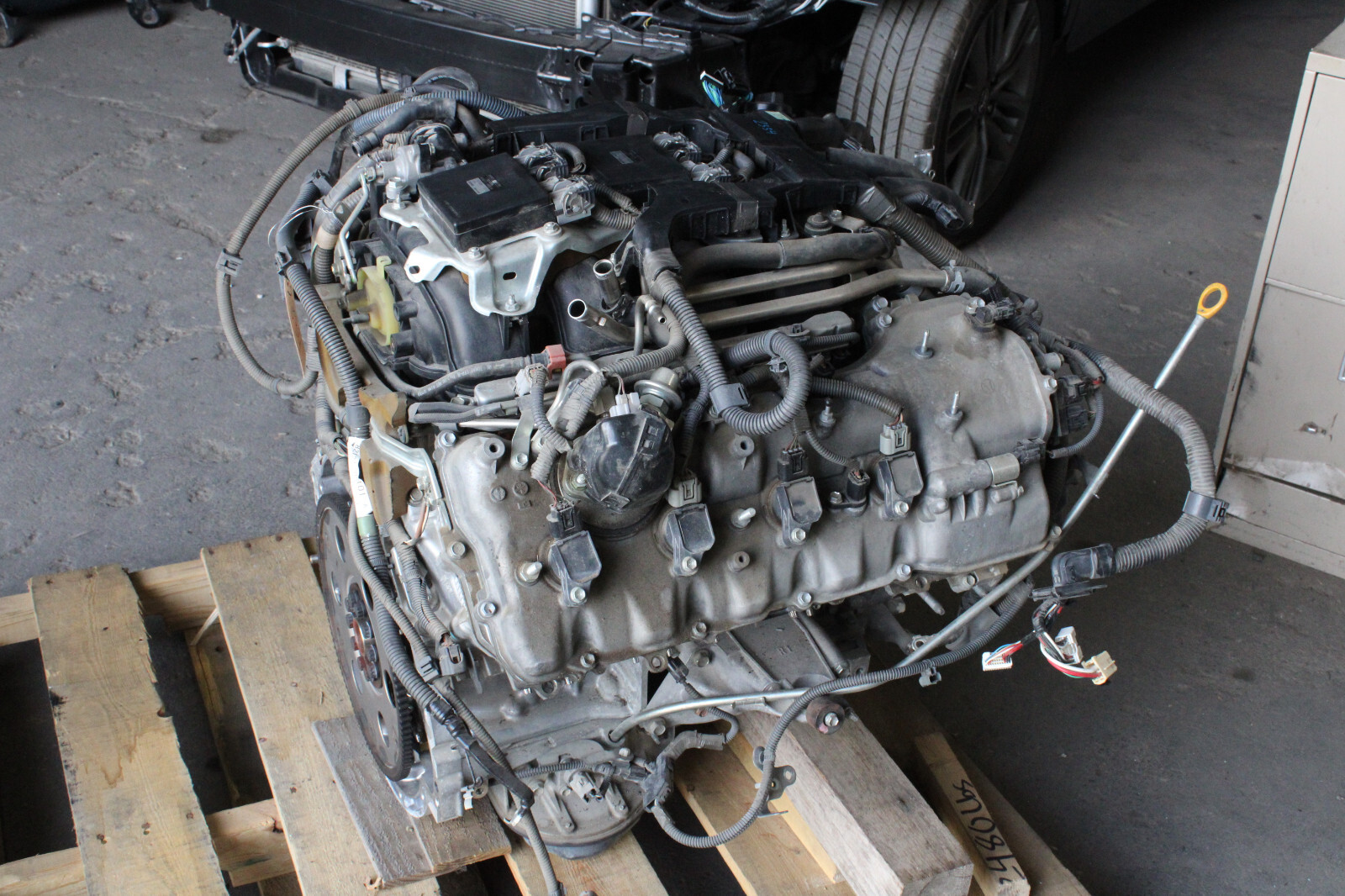 2009 LEXUS LS460 GS460 4.6 AT RWD 81,302 MILE ENGINE MOTOR 84046 OEM 09 ...